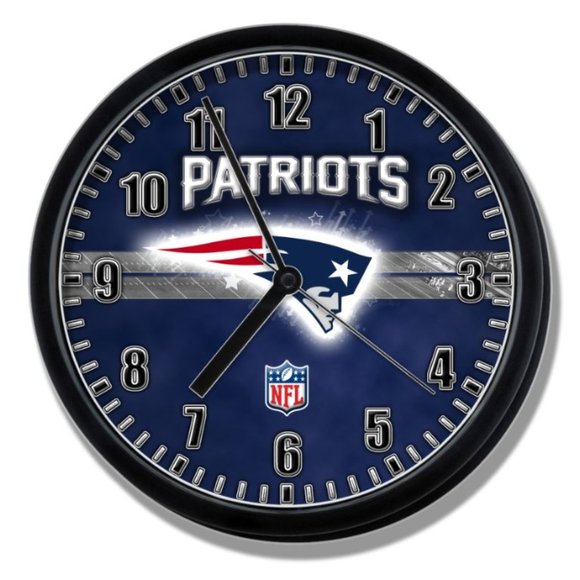 Clock | Wall Decor | New England Patriots Nfl Wall Clock New | Poshmark